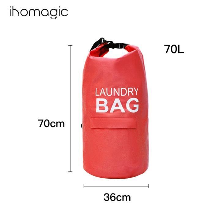 Red - Sac À Linge Étanche, Sac De Rangement Pratique Pour Vêtements ...