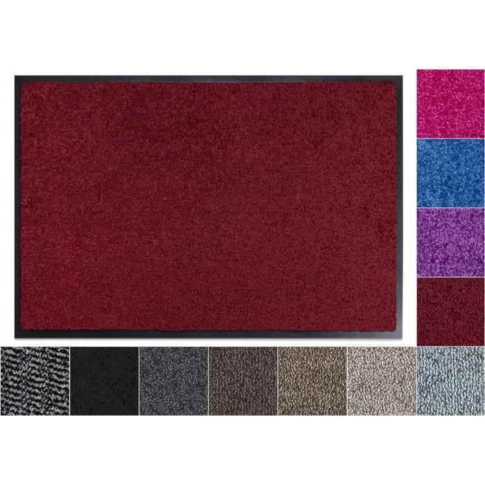Jan Max Tapis Anti-Salissures - 8 Couleurs - Paillasson Avec 2900G-M2 Pp Twisted Heatset Fibre ...