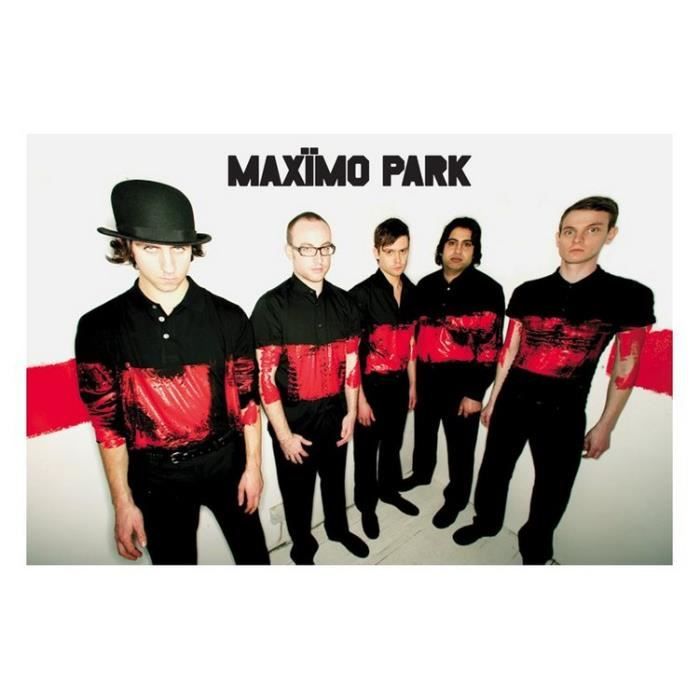 MAXÏMO PARK - Paint - 61x91,5cm - AFFICHE - POSTER - Cdiscount Maison