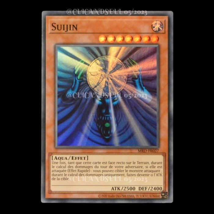 Carte YU-GI-OH MRD-FR027 Suijin - Cdiscount Jeux - Jouets