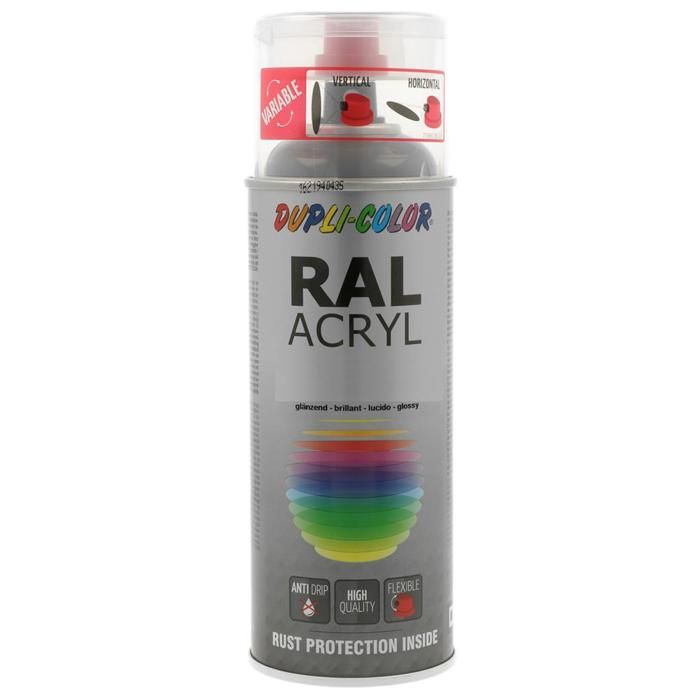 Peinture Ral ACRYL RAL 5005 Bleu sécurité Brillant, 400 ml Duplicolor ...