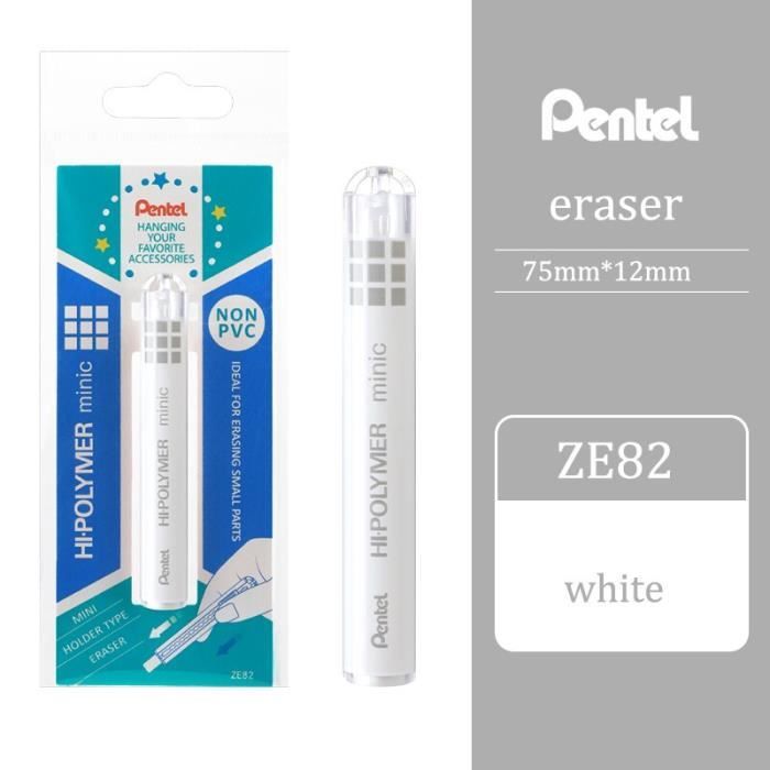 White -gomme rouge à lèvres rétractable créative, Mini Type poussoir ...