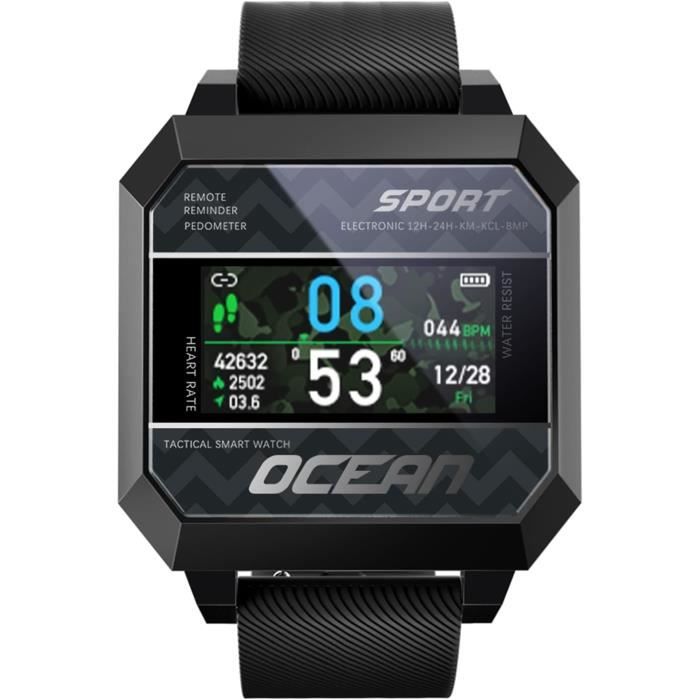Montre De Sport Ocean 2 Anti-Fatigue Smart Watch 0,96 Pouces Tft À ...