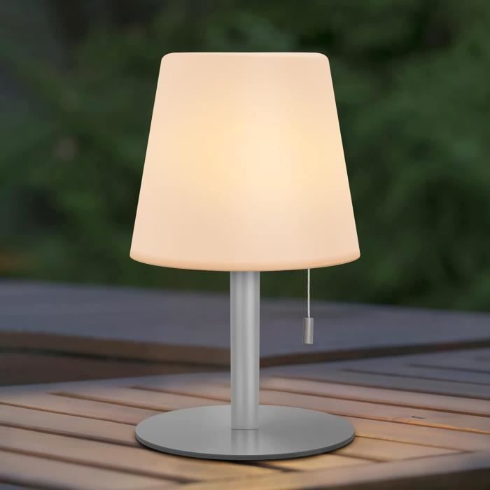 Malux Lampe De Table Sans Fil 8 Couleurs Blanc Chaud Dimmable Lampe ...