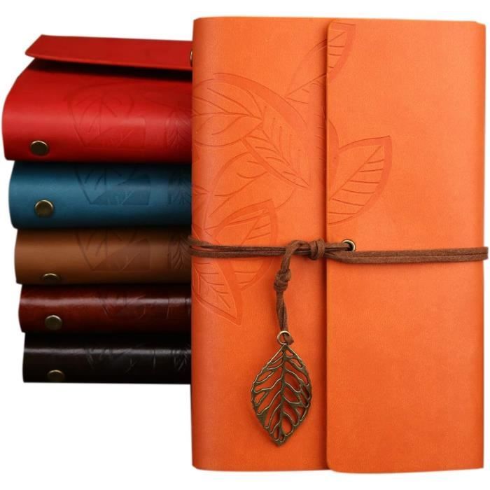 Journal De Voyage En Relief Similicuir Vintage Intimate Diary Carnet À ...