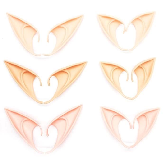 M2L Halloween cos oreilles d'elfe-oreilles d'elfe - faites de latex ...