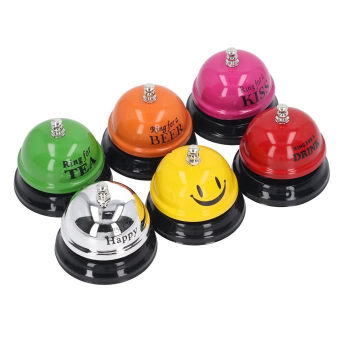 Fdit Cloche de service 6 pièces Service cloche son clair forme ...