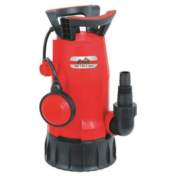 Grizzly Pompe immergée combi TKP 750 K 3 en 1 - 79001912 - Cdiscount ...