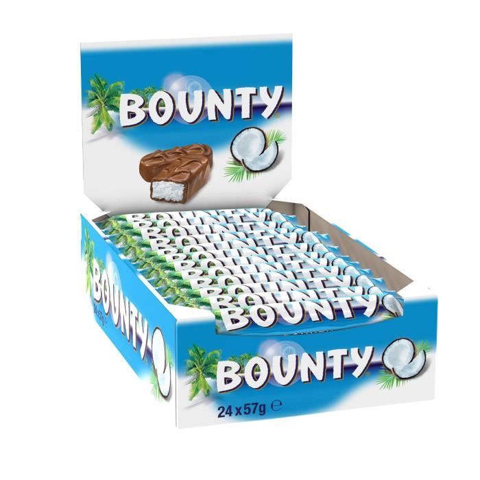 Show Box 24 barres BOUNTY 50g - Cdiscount Au quotidien