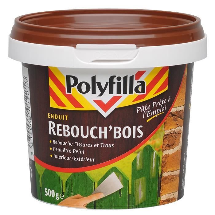 Enduit Rebouch'bois 500g - Enduits bois - Cdiscount Bricolage