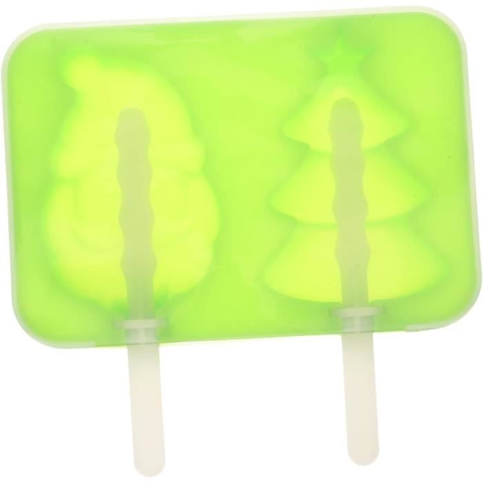 2 Pièces Moules À Crème Glacée De Noël Moule À Glace En Silicone Moules ...