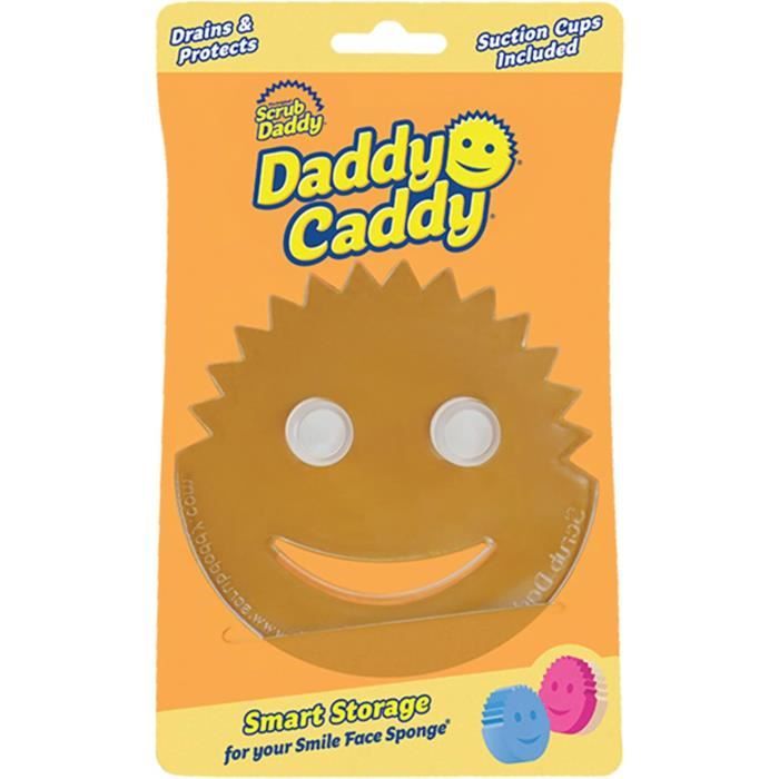 Daddy Caddy Rangement intelligent pour éponges Smile[S237] - Cdiscount Bricolage