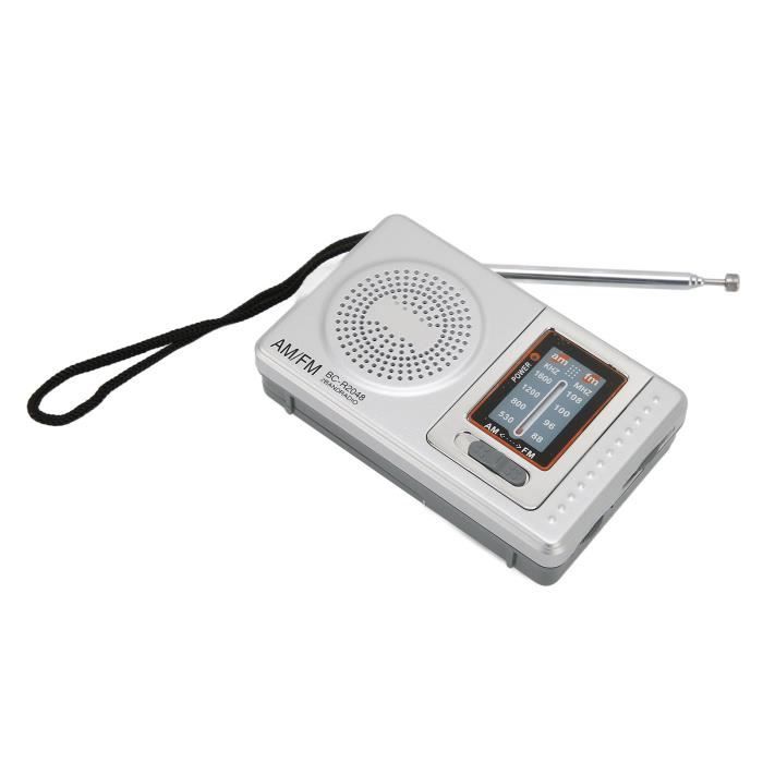 Tbest Radio à transistor AM FM Radio Portable DSP Puce AM FM Transistor ...