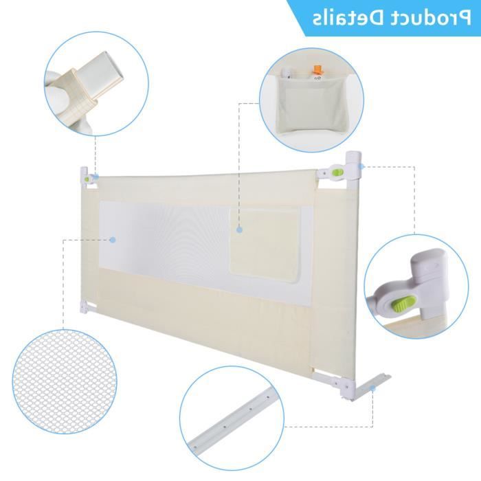 Tbest garde-corps de lit Greensen Bettgitter, Tragbares Faltbar Kinder ...