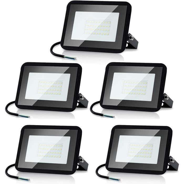 Projecteur À Led 20W, Lumière De Sécurité Extérieure, Lumière D ...