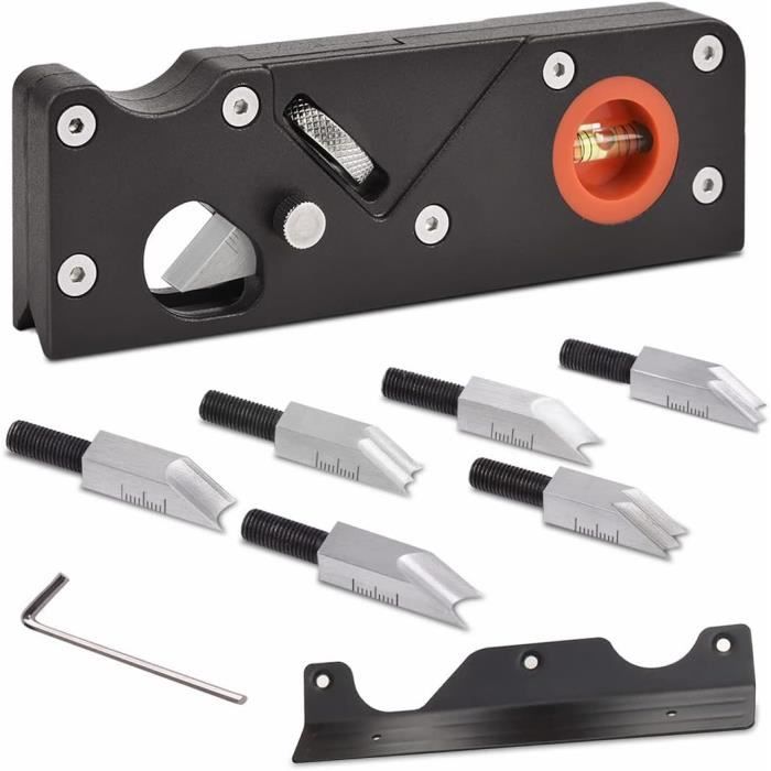 Raboteuse à Chanfrein pour Menuiserie - Coupe et Chanfreinage (7 Lames ...