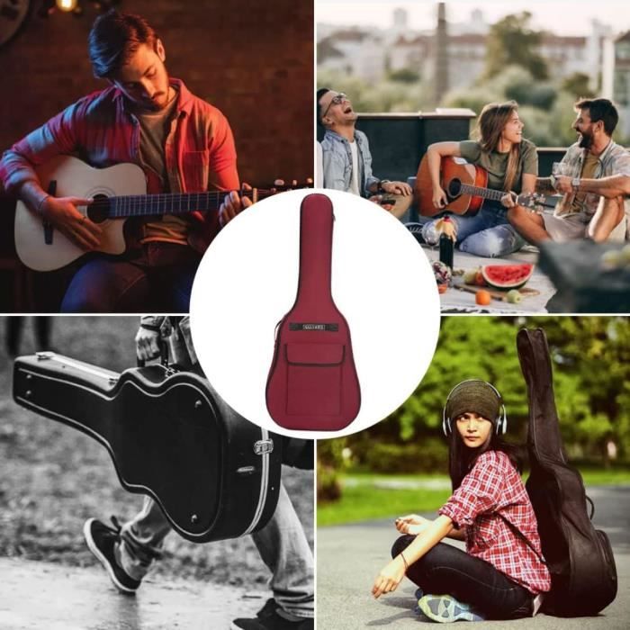 Sac de guitare Gig Advable Couchez acoustique Sacack Softpack classique ...