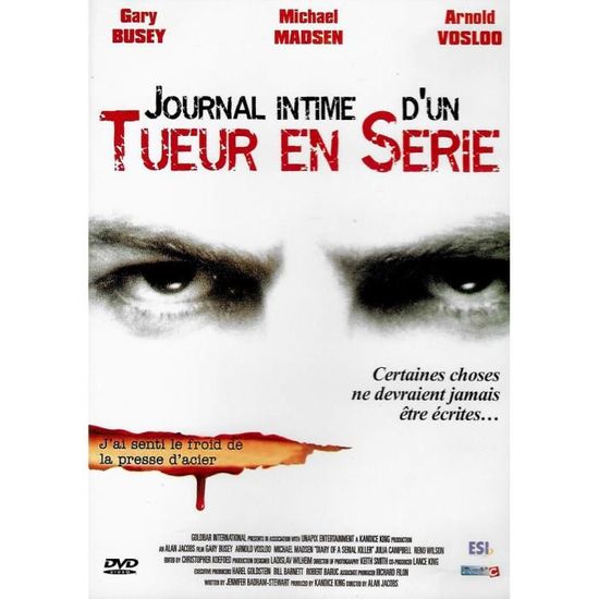 DVD JOURNAL INTIME D'UN TUEUR EN SERIE / GARY BUSEY - MICHAEL MADSEN ...