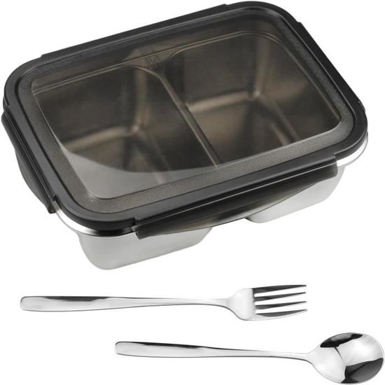 Lunch Box Inox,1800 Ml Boite A Lunch,Bento Lunch Box Adulte,Livré Avec ...