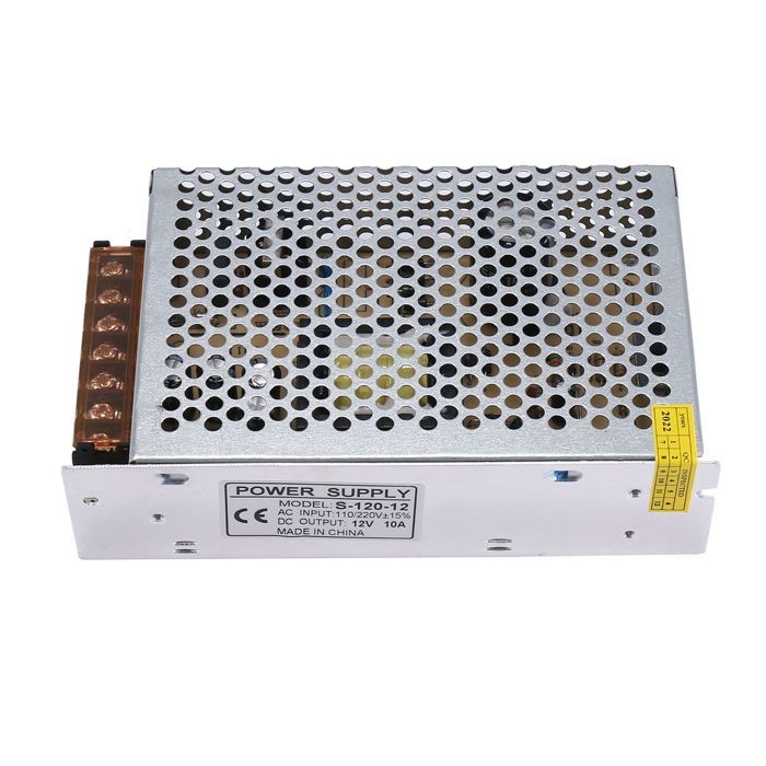 DC 12V 10A 120W Transformateur D'Alimentation à DéCoupage AC-DC ...