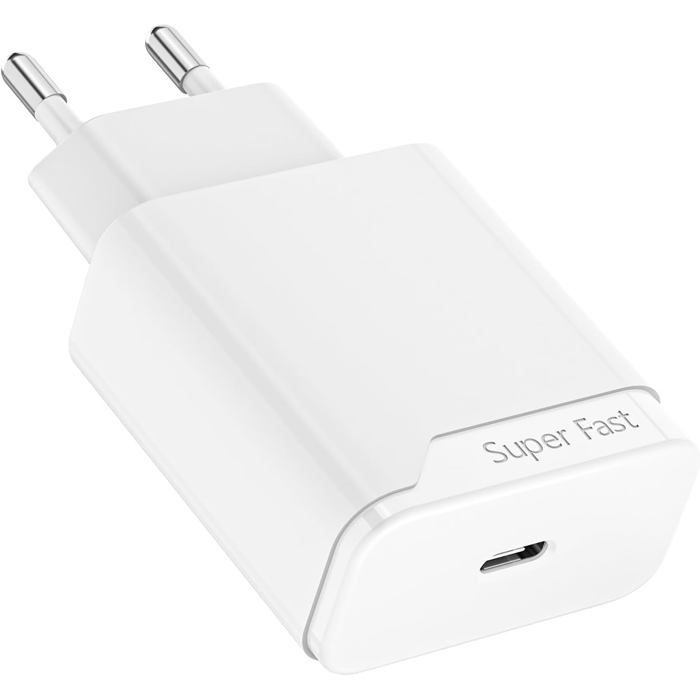 Prise Chargeur Type C Rapide Compatible avec iPhone 16 16e 15 17 Por ...