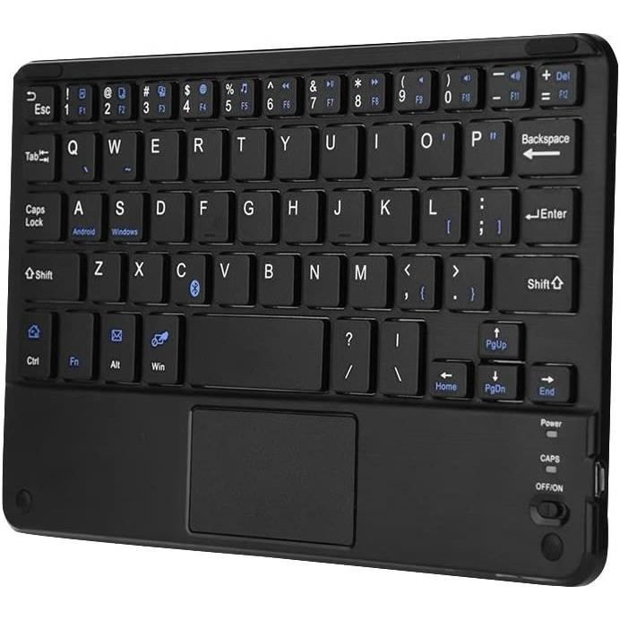Clavier Bluetooth, Mini Clavier d'ordinateur sans Fil Ultra-Mince avec ...