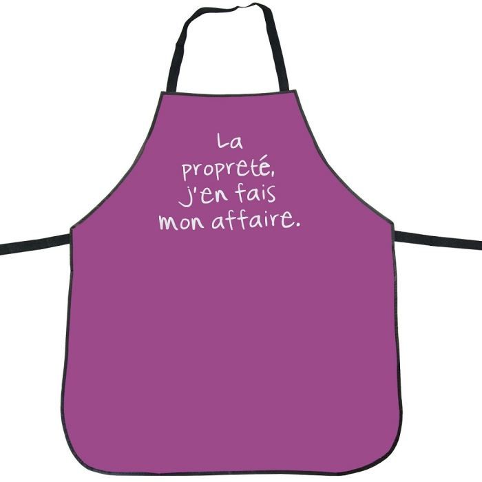 Tablier de Cuisine Imprimé Fun Slogan Humour PV… - Achat / Vente ...