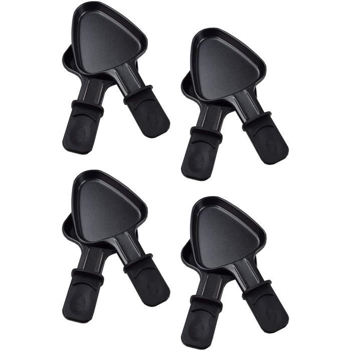 Coupelle à raclette avec revêtement Antiadhésif 19x10cm [Lot de 8] Noir ...