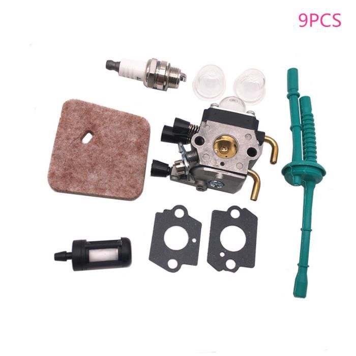 9pcs - Kit De Carburateur Pour Tondeuse, Tondeuse Zama C1q-s66 C1q-s71 C1q-s97 A C1q-s143, Pour ...