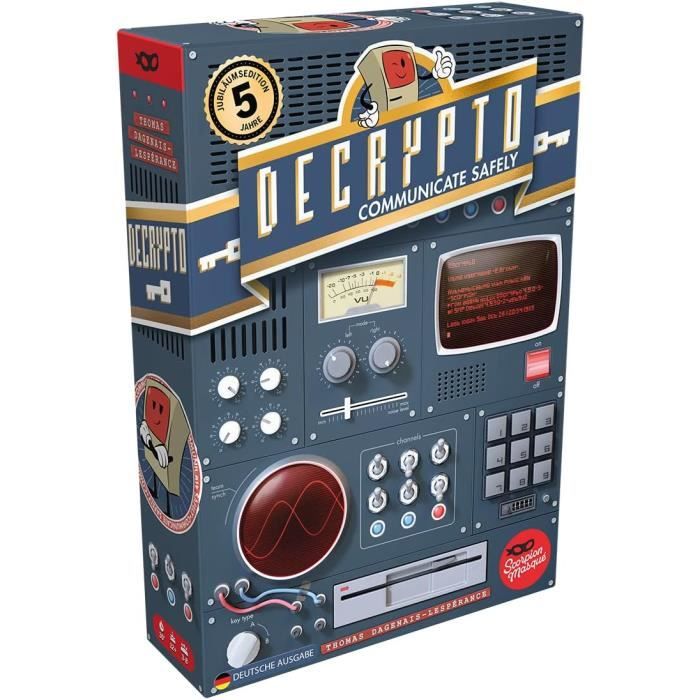 Le Scorpion Masque- Édition Anniversaire Decrypto Jeu, Lsmd0018, Multicolore, Coloré, Einzhel ...