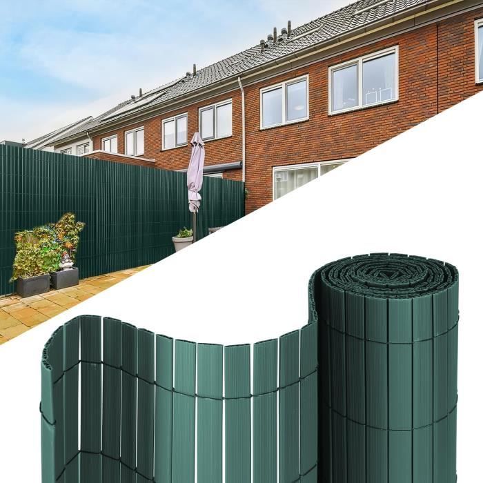 Brise-Vue En Pvc - 90 X 600 Cm - Brise-Vue Dans Le Jardin - Avec Renfort Interne En Forme De W ...