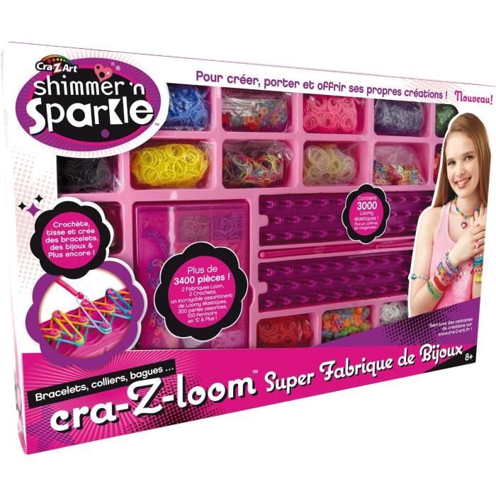 Cra-z-loom, Super LOOM Cra z loom + mini loom 6pts - Cdiscount Beaux ...