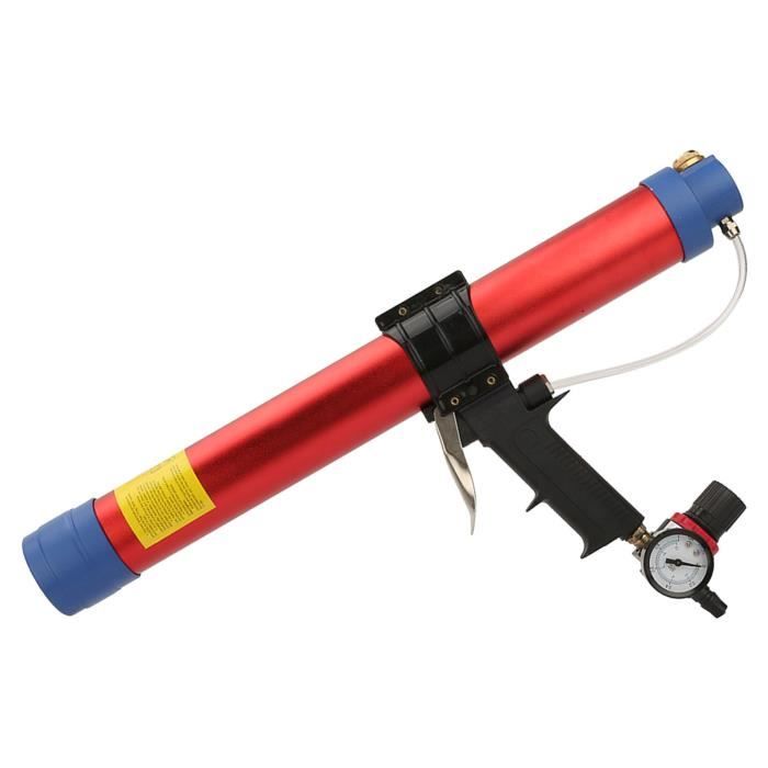 EJ.life Pistolet à mastic pneumatique 600ml Portable Aluminum Alloy ...