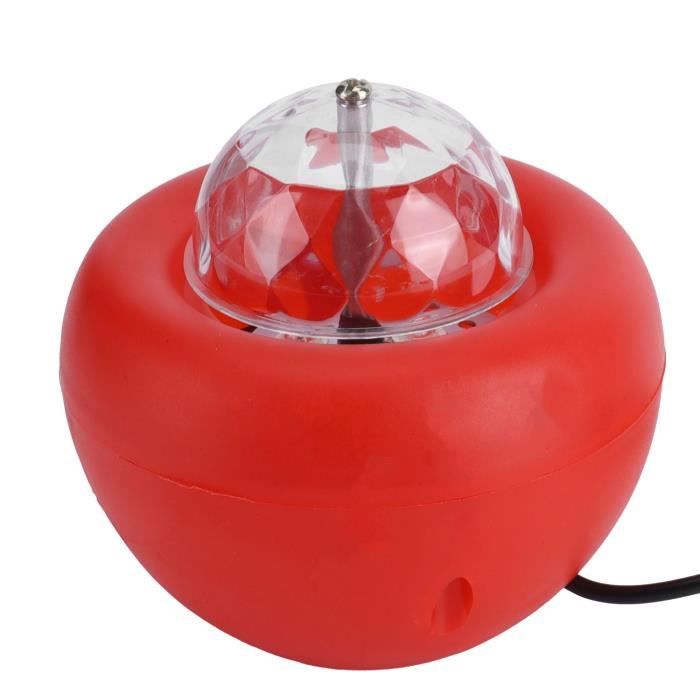 Fdit Projecteur Lumière Projecteur LED étoile rouge rotatif alimenté ...