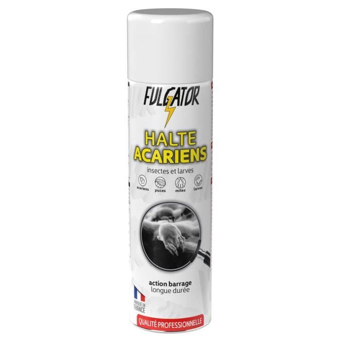 LOT DE 6 - FULGATOR - Insecticide Halte Acariens insectes larves ...