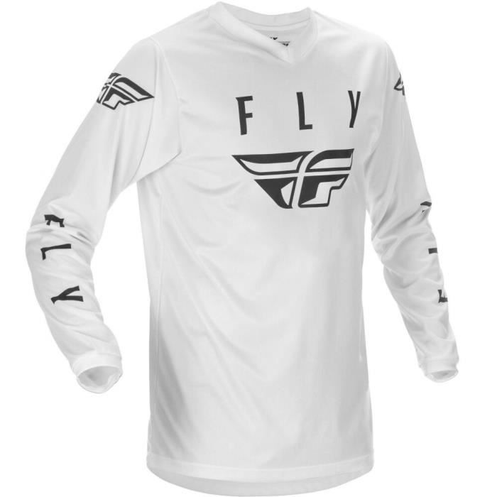 Maillot enfant Fly Racing Universal 2021 - blanc - 10/12 ans ...