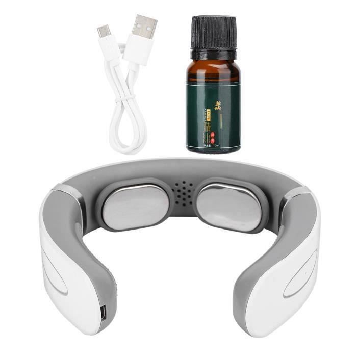 Gift-Masseur de cou Masseur de Vertèbres Cervicales à Pulse Électrique ...