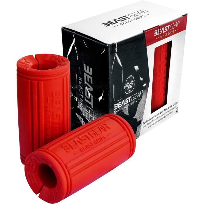 Beast Grips de Thick Bar-Poignée Accessoire pour Augmenter Le Diamètre ...