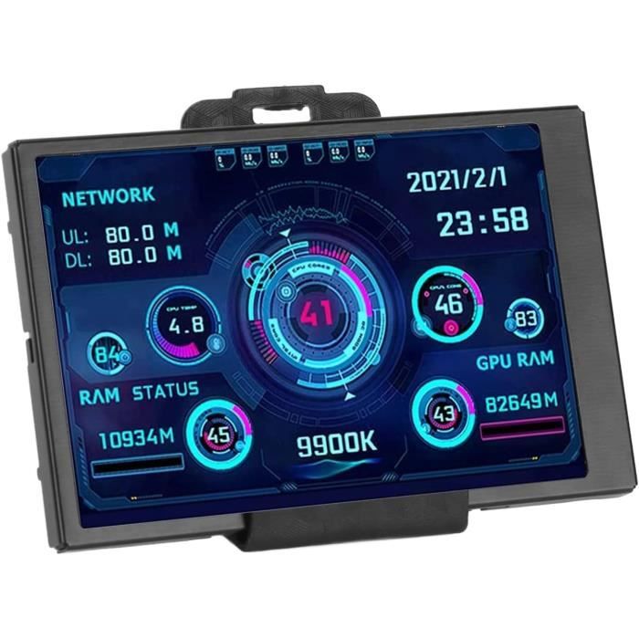 Écran Secondaire 3,5 Pouces Ips Type C, Mini Écran Usb 320 X 480 Ips ...