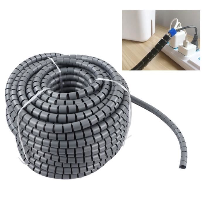 Enroulement de câble en spirale - VBESTLIFE - 50m - PE - Résistance à ...