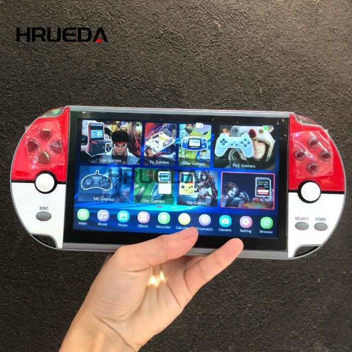 Carte de 32 Go - seule console - Console de jeu vidéo rétro X40, écran ...
