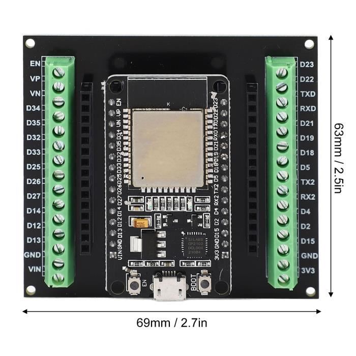 Cikonielf pour carte de développement ESP32 Module de Carte de ...