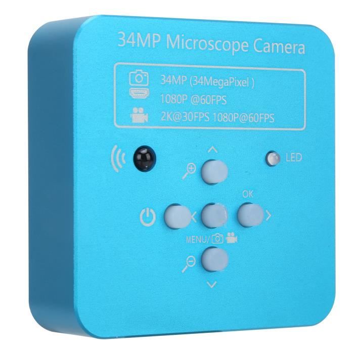 Caméra de microscope numérique DUOKON - HY-1139 - 34MP 1080P 60FPS 2K ...