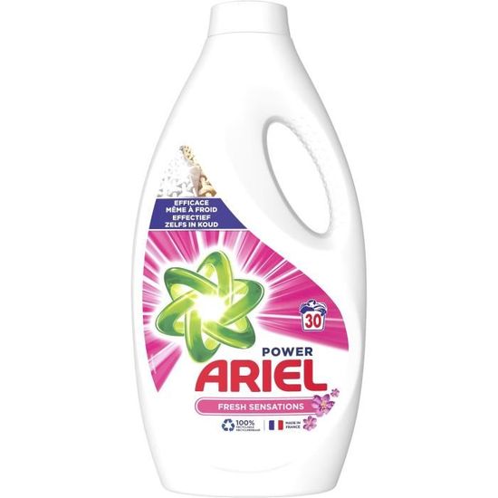 ARIEL Lessive liquide Fresh Sensations - 30 lavages - Cdiscount ...