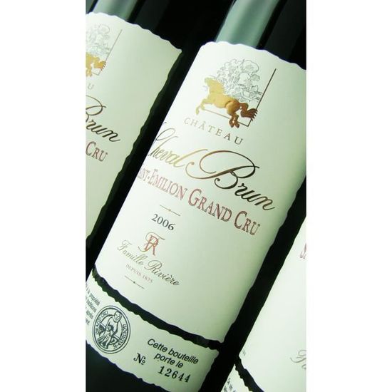 Château Cheval Brun 2015 - Saint Emilion Grand Cru - La cave Cdiscount