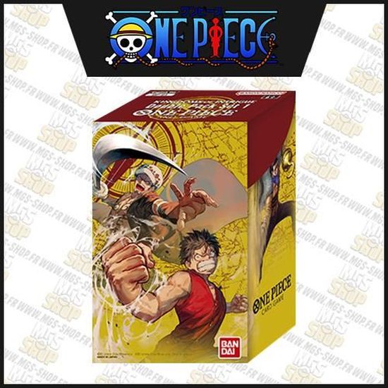 One Piece - Double Pack Set Vol.1 (DP-01) - Cdiscount Jeux - Jouets