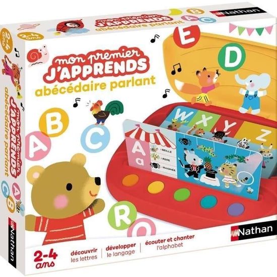 MON PREMIER J'APPRENDS - ABECEDAIRE PARLANT - Jeu éducatif - NATHAN - Découvrez l'alphabet ...