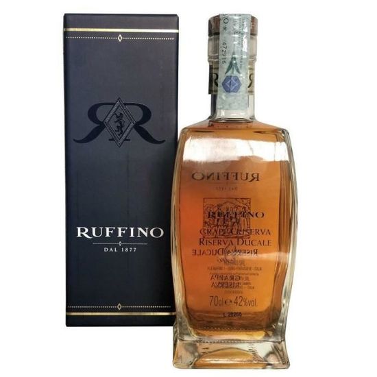 ASSORTIMENT ALCOOL RUFFINO GRAPPA RISERVA DUCALE ORO 70 CL - La cave ...
