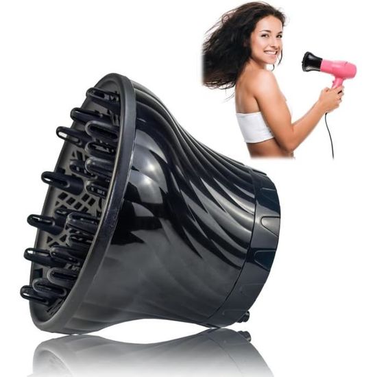 Ehskzjh Diffuseur Sèche-Cheveux, Diffuseur Cheveux Bouclés Universel ...