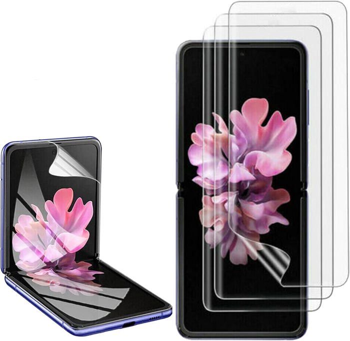 3 Pièces Protection Écran pour Samsung Galaxy Z Flip4/Galaxy Z Flip 5 ...